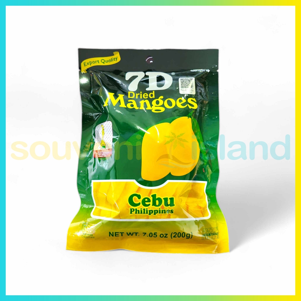 7D Dried Mangoes 100g 200g Philippine Souvenir | Shopee Philippines