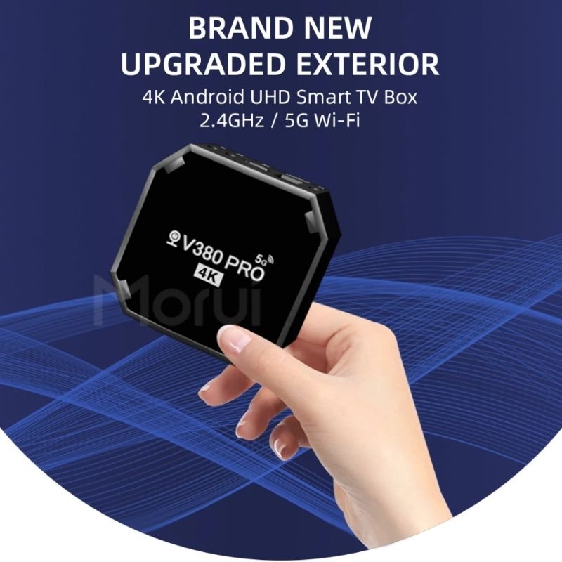 V380 pro t.v box mini smart t.v box 4k HD 8+128g 2.4Ghz 5g | Shopee ...
