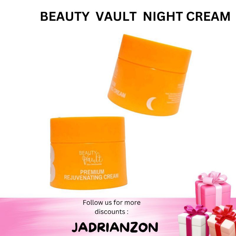 Beauty Vault Rejuvenating Night Cream 10g | Shopee Philippines