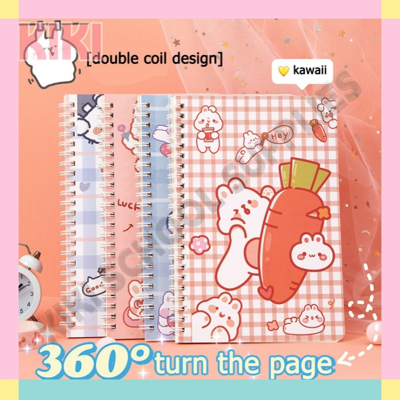KK 1PC Random A5 Cartoon Notepad 60 Sheets Coil Notebook Cute Gift ...