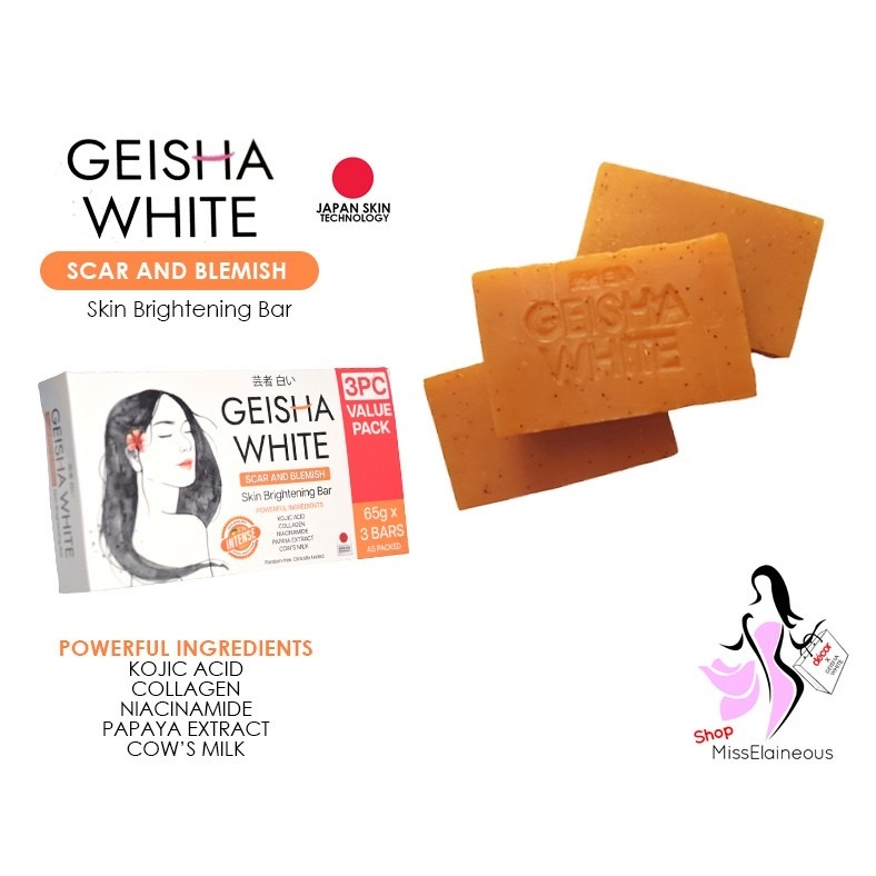 Geisha White Intense x3s Skin Brightening Soap | Shopee Philippines