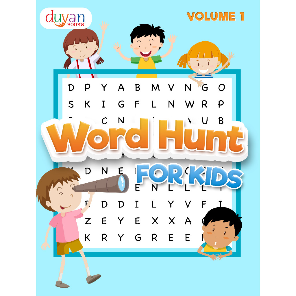 Word Hunt for Kids (Volume 1) - Duyan Books | Shopee Philippines