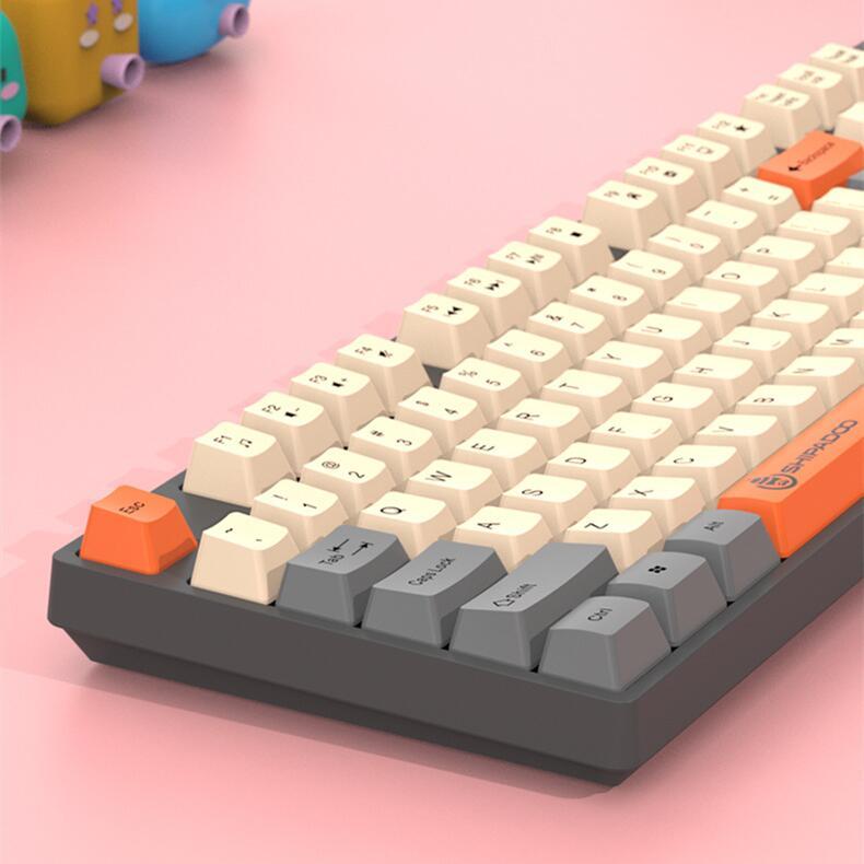 Colorful Atmosphere Wired Keyboard High Quality Office Desktop Computer ...