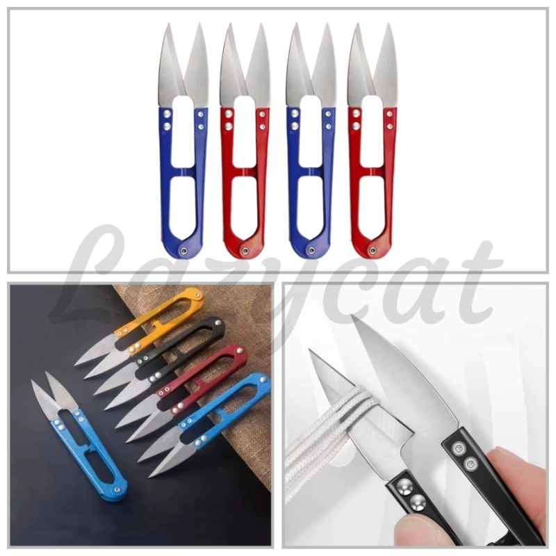 1 pc Carbon Steel U-shaped Thread Cutter Trimmer Scissors Sewing ...