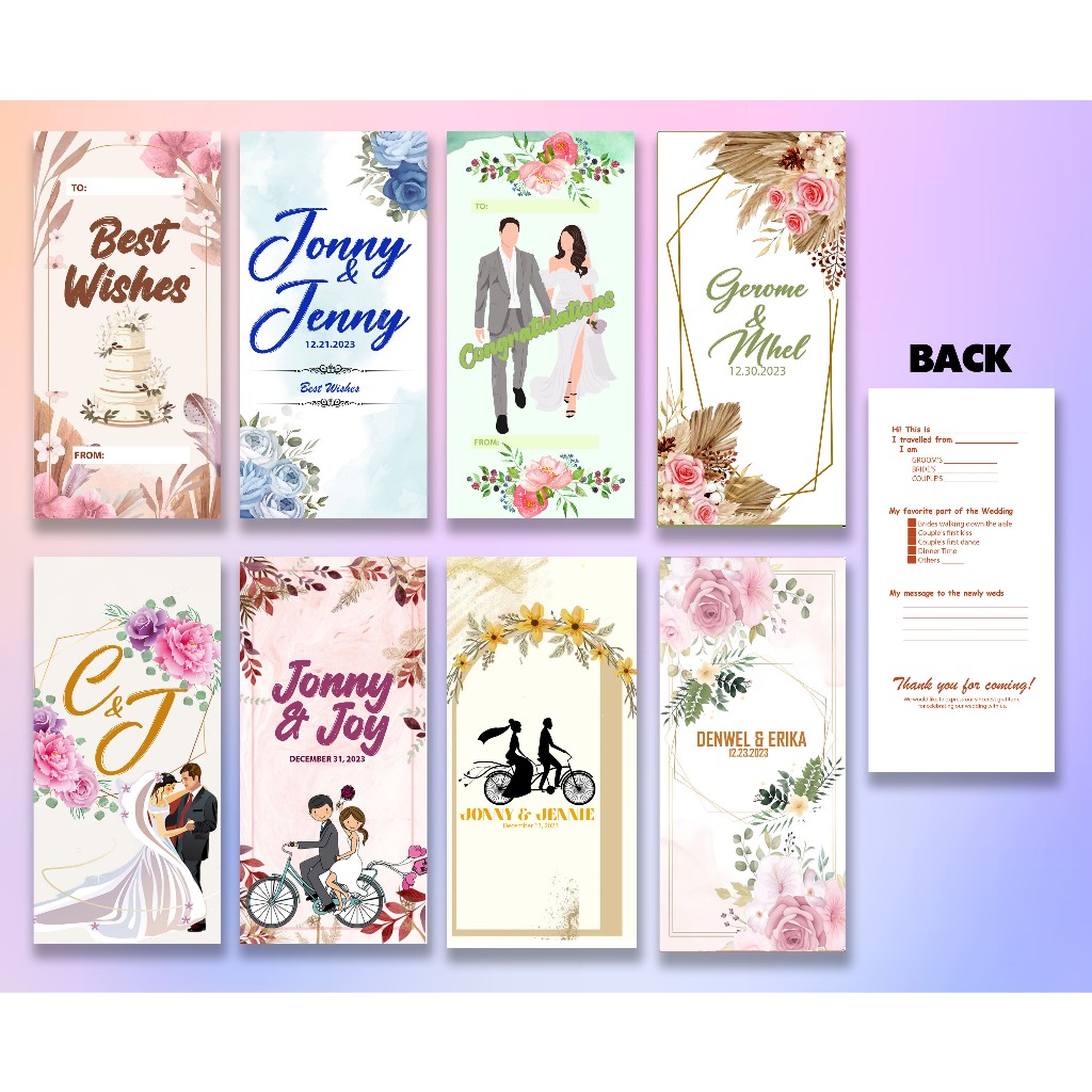 MURANG Wedding Money Envelop Angpao | Shopee Philippines