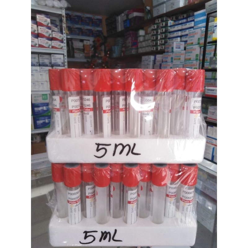 Red tube 5ml (100pcs) | Shopee Philippines