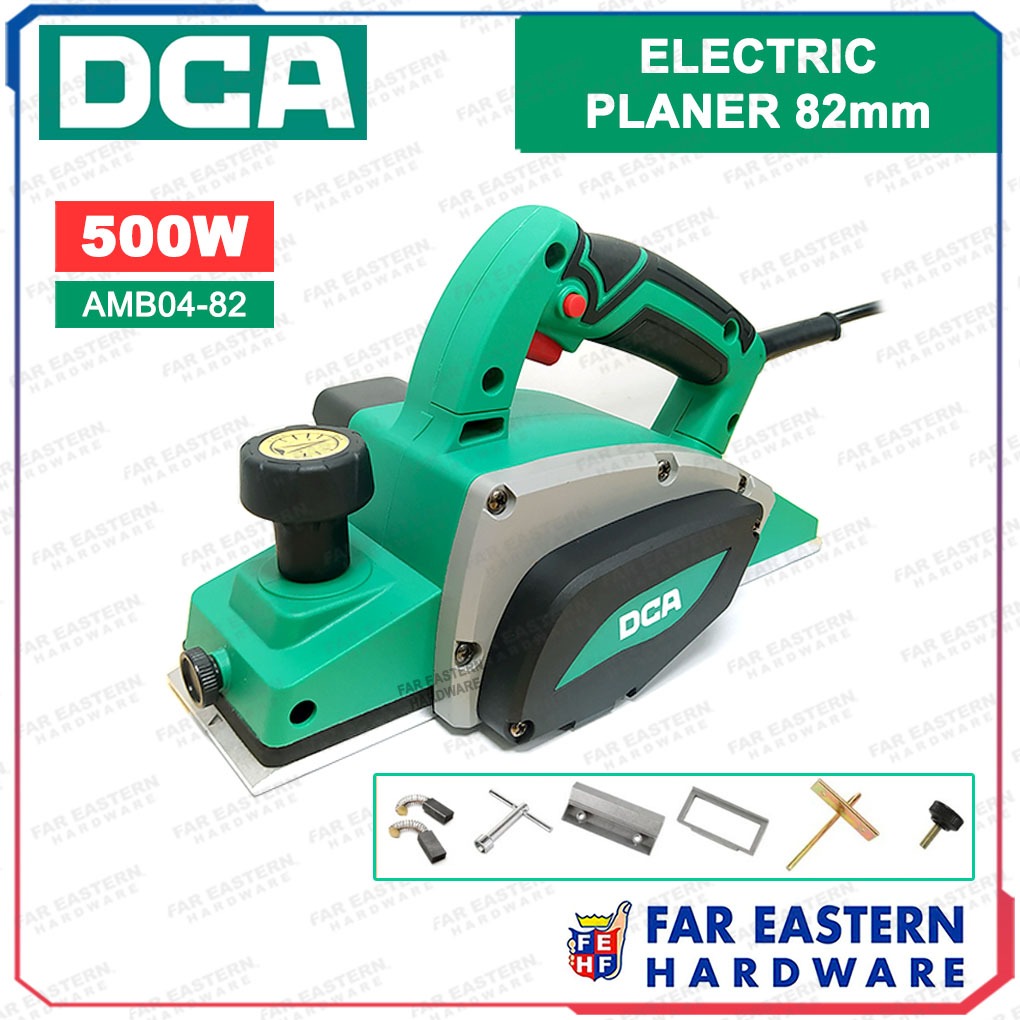 DCA Electric Planer 82mm 3-1/4" 500W AMB04-82 | Shopee Philippines