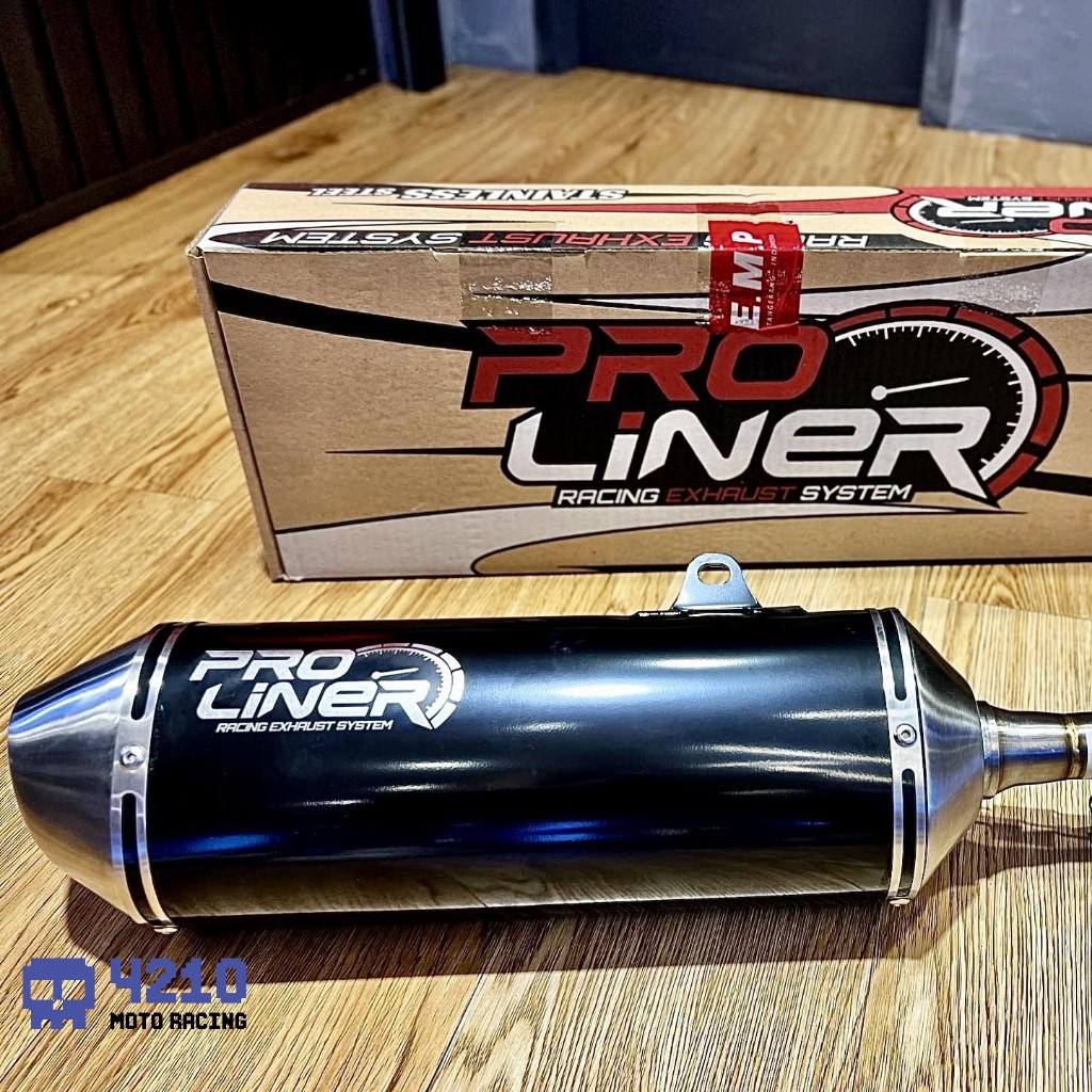 PROLINER EXHAUST PIPE PL-MAX 3 BLACK | Shopee Philippines