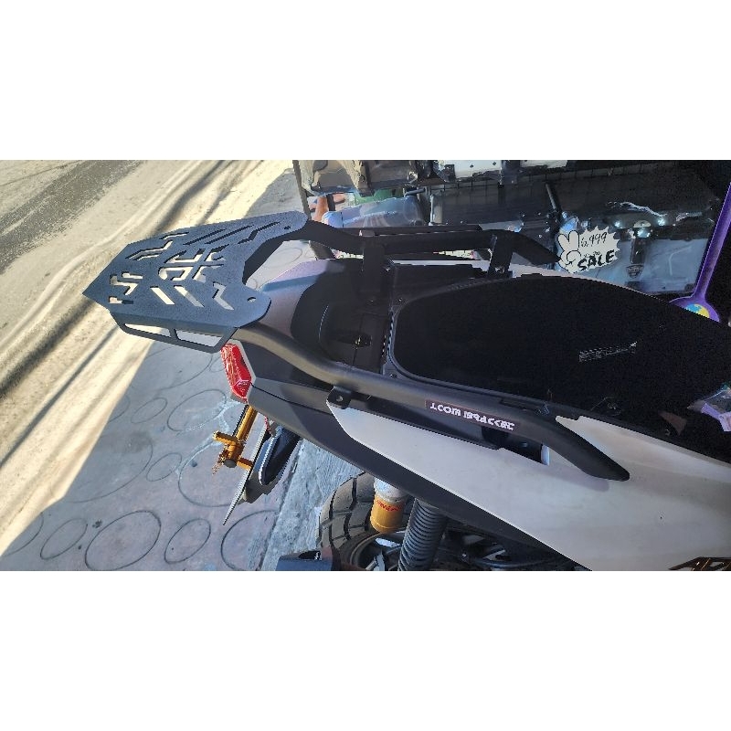 JCOM top with side bracket CONVERTIBLE heavy duty powder coated topbox ...