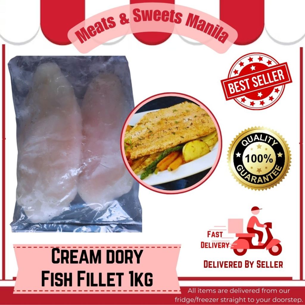 Creamdory Fish Fillet 1kg | Shopee Philippines