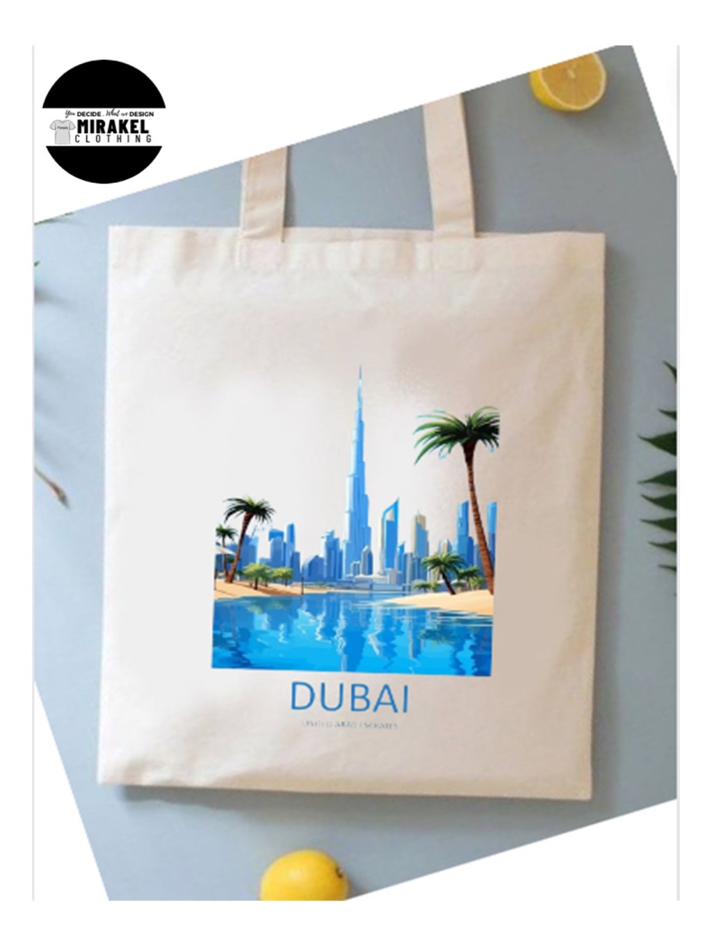 DUBAI DESIGN CANVAS TOTE BAG SUBLIMATION TOTE BAG | Shopee Philippines