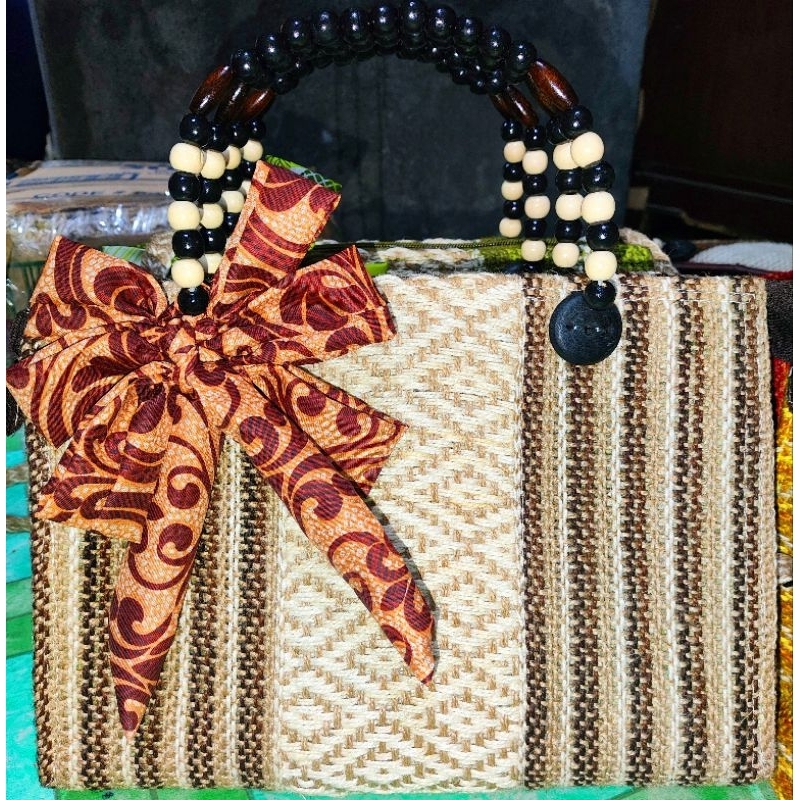 NATIVE ABACA HANDBAG w/o SLING (SOUVENIRS & GIFTS) | Shopee Philippines
