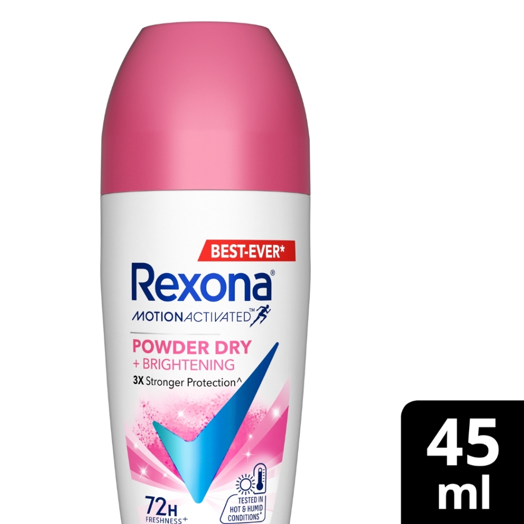 REXONA Women Deodorant Roll-On Powder Dry 45ml | Shopee Philippines