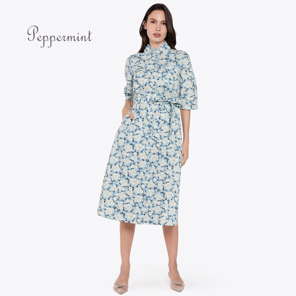 Peppermint Woman Griffin Dress (Light Blue/Mint) | Shopee Philippines