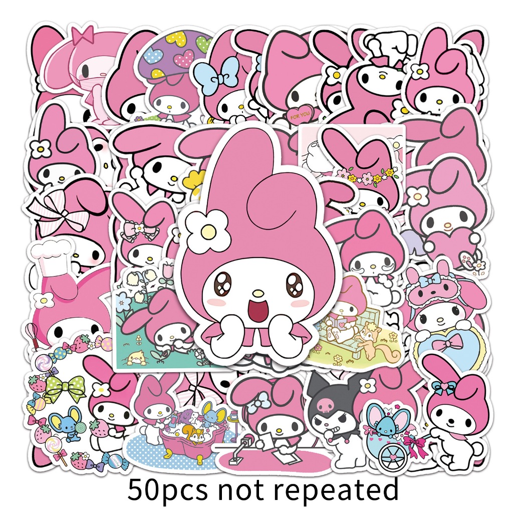 50Pcs L50-Melody design waterproof stickers | Shopee Philippines