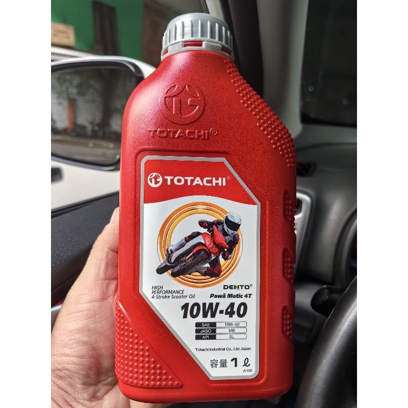 Totachi 10w40 (1 Liters) - For Scooter | Shopee Philippines