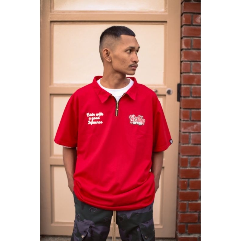 BALLIN QUARTER ZIP POLO by Ballin Wear | Shopee Philippines