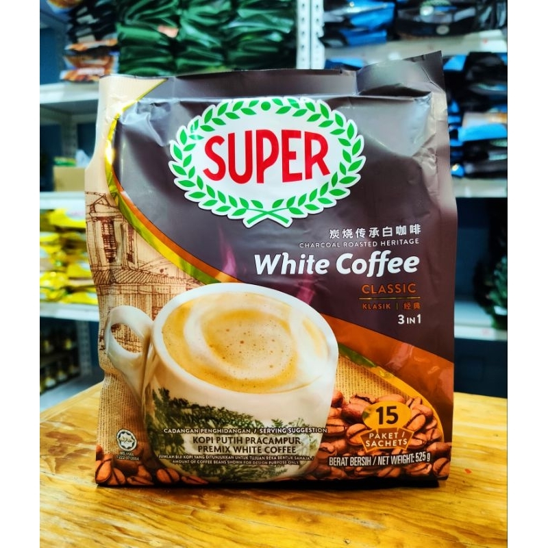 Super Classic White Coffee (15 sachets*35g) | Shopee Philippines