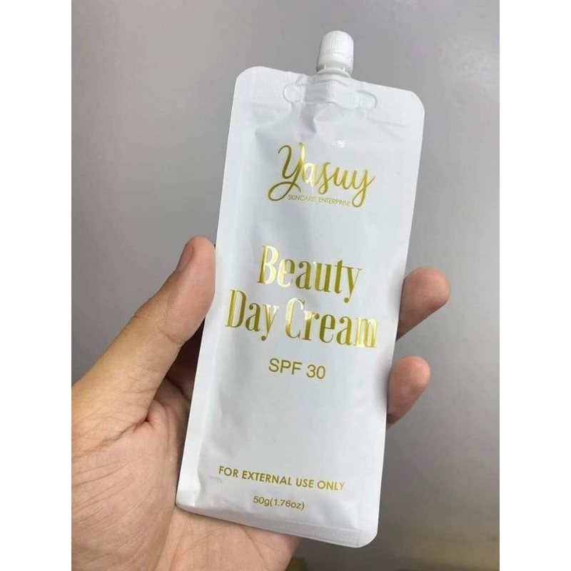 ORIGINAL Yasuy Day Cream Sunscreen 50g SPF30 | Shopee Philippines