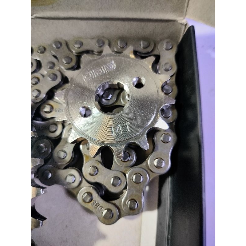 DBS ORIGINAL WIND125 BAJAJ CHAIN SET(42X14) | Shopee Philippines