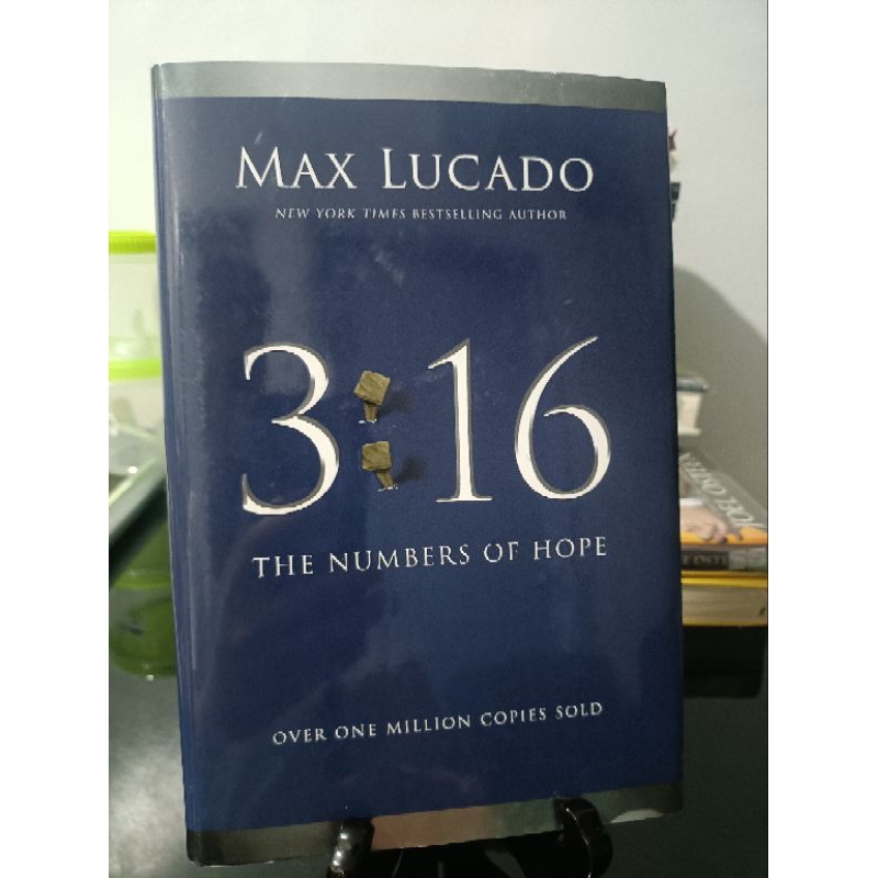 3:16 THE NUMBERS OF HOPE by MAX LUCADO (HARDCOVER) | Shopee Philippines