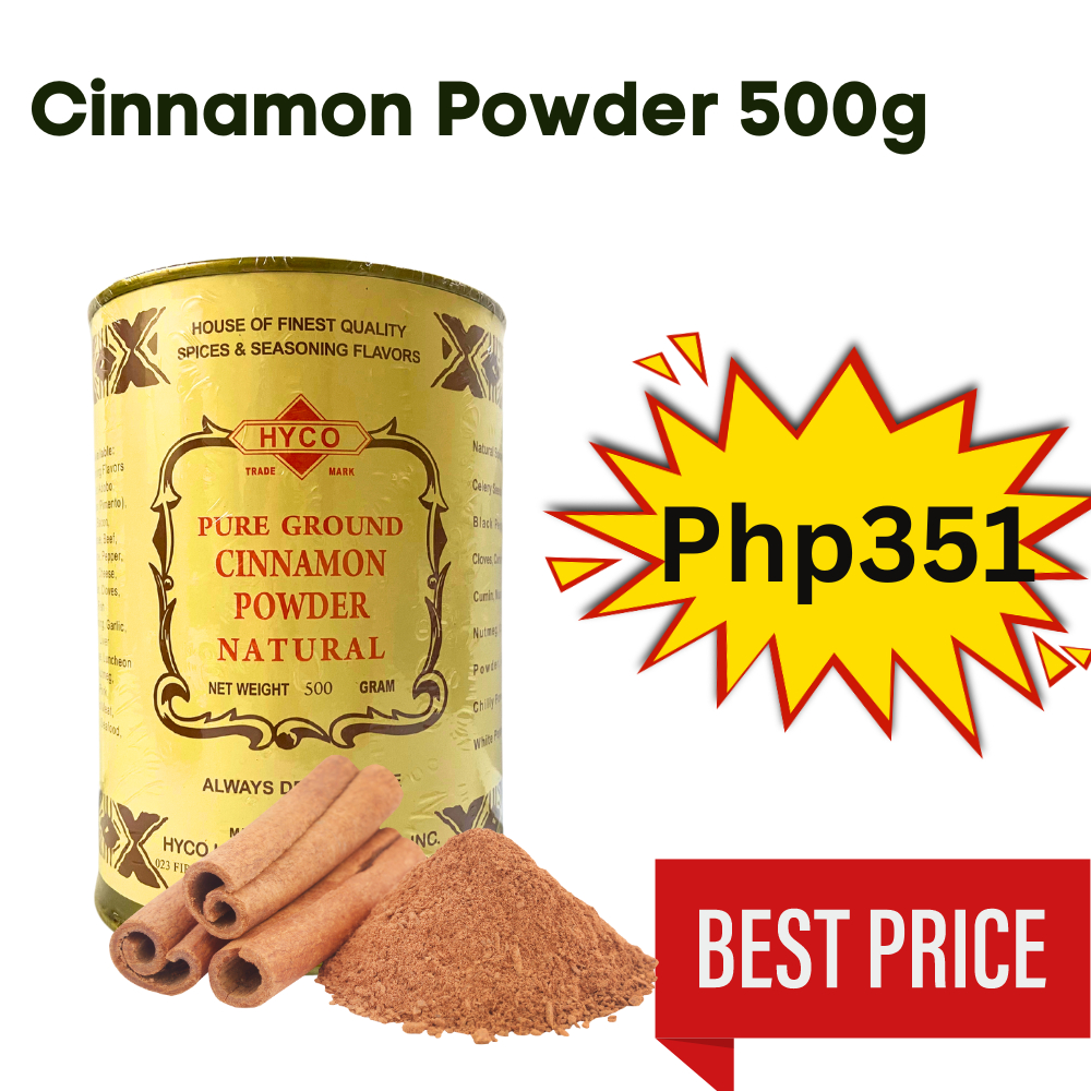 Cinnamon Powder Pure Ground Natural Hyco Brand 500g Expiry 2025 ...