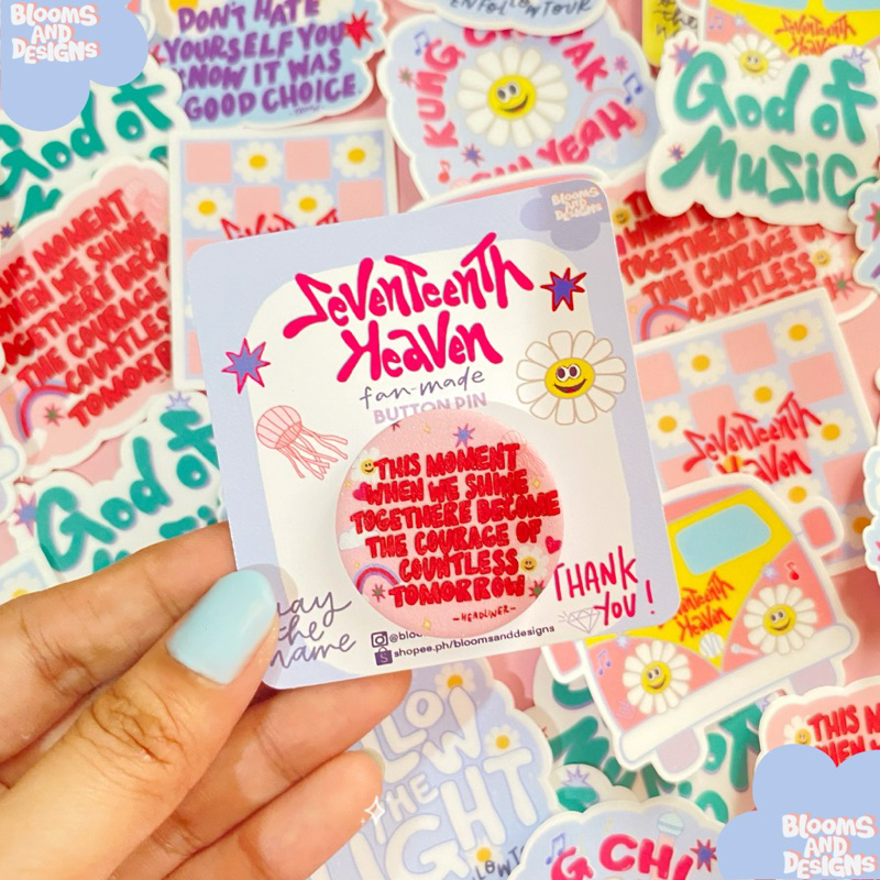 Seventeenth Heaven Stickers, Seventeenth Heaven Button Pins, Seventeen ...