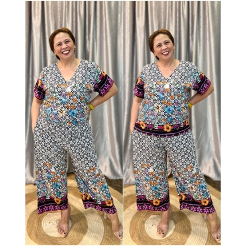 ️ BEST SELLER SQUAREPANTS TERNO CHALLIS W/ 2 SIDE POCKETS (LARGE-2XL ...