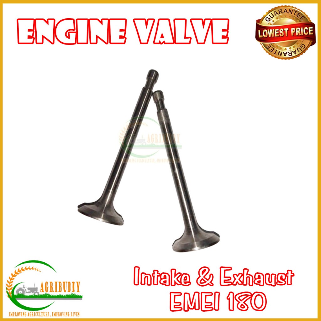 Engine Valve Intake Exhaust for Kubota EMEI 180-IE Water Cooled Diesel ...