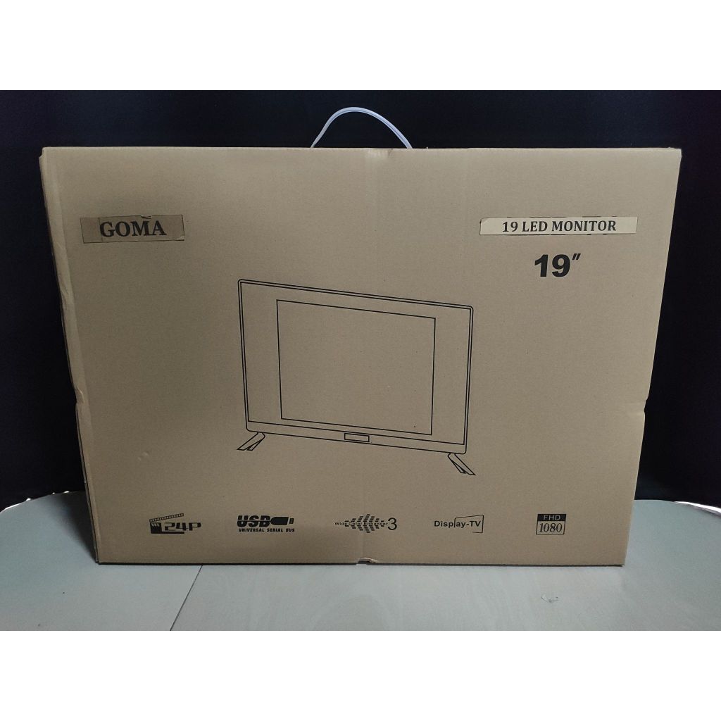 19" Goma Square Monitor BrandNew w/warranty complete accessories power ...