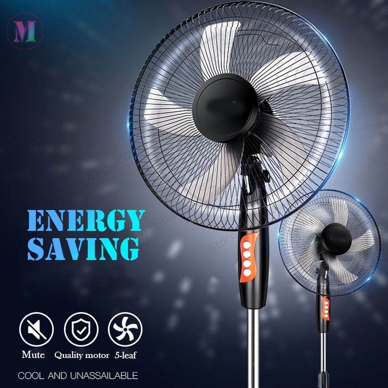 SYCAT-FS40 Cooling Electric Stand Fan Big 16Inch Tumayo Fan 3 Speed 5 ...