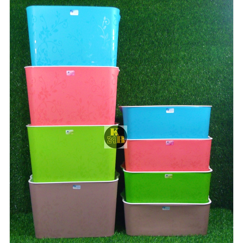 Plastic Storage Box Organizer Multi-purpose Basket Organizer (2683-2684 ...