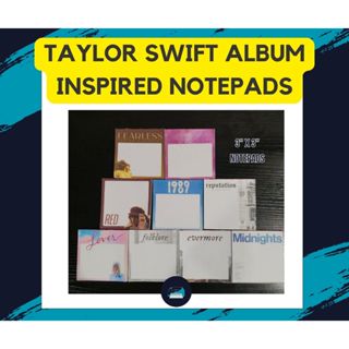 TAYLOR SWIFT Custom Notepads | Shopee Philippines