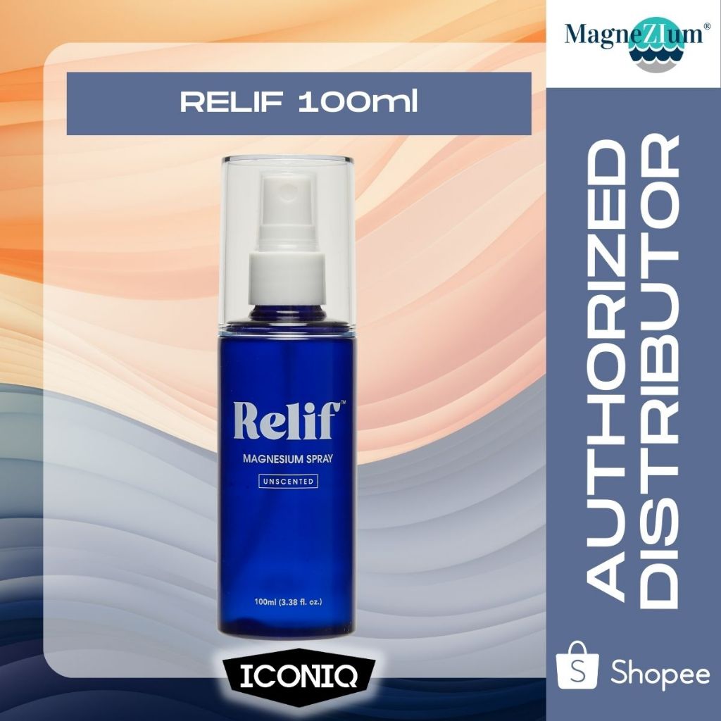 RELIF Magnesium Spray 100ML - Unscented | Shopee Philippines