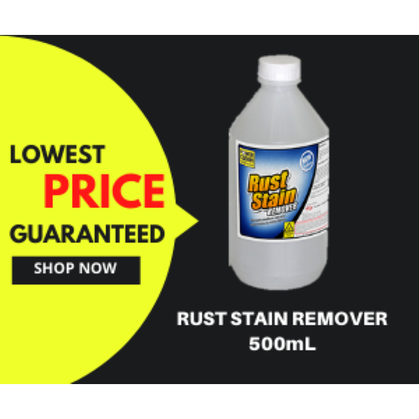 PowerClean - Concentrated Rust Stain Remover 500 mL (Laundry Clothes ...