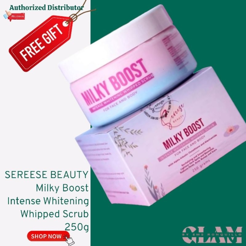 Sereese Beauty Milky Boost Intense Whitening Whipped Scrub 250g ...