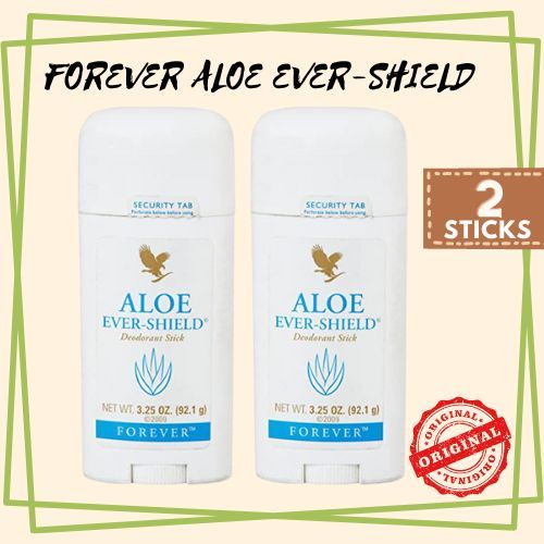 Forever Aloe Ever Shield Deodorant Stick (2 sticks) | Shopee Philippines
