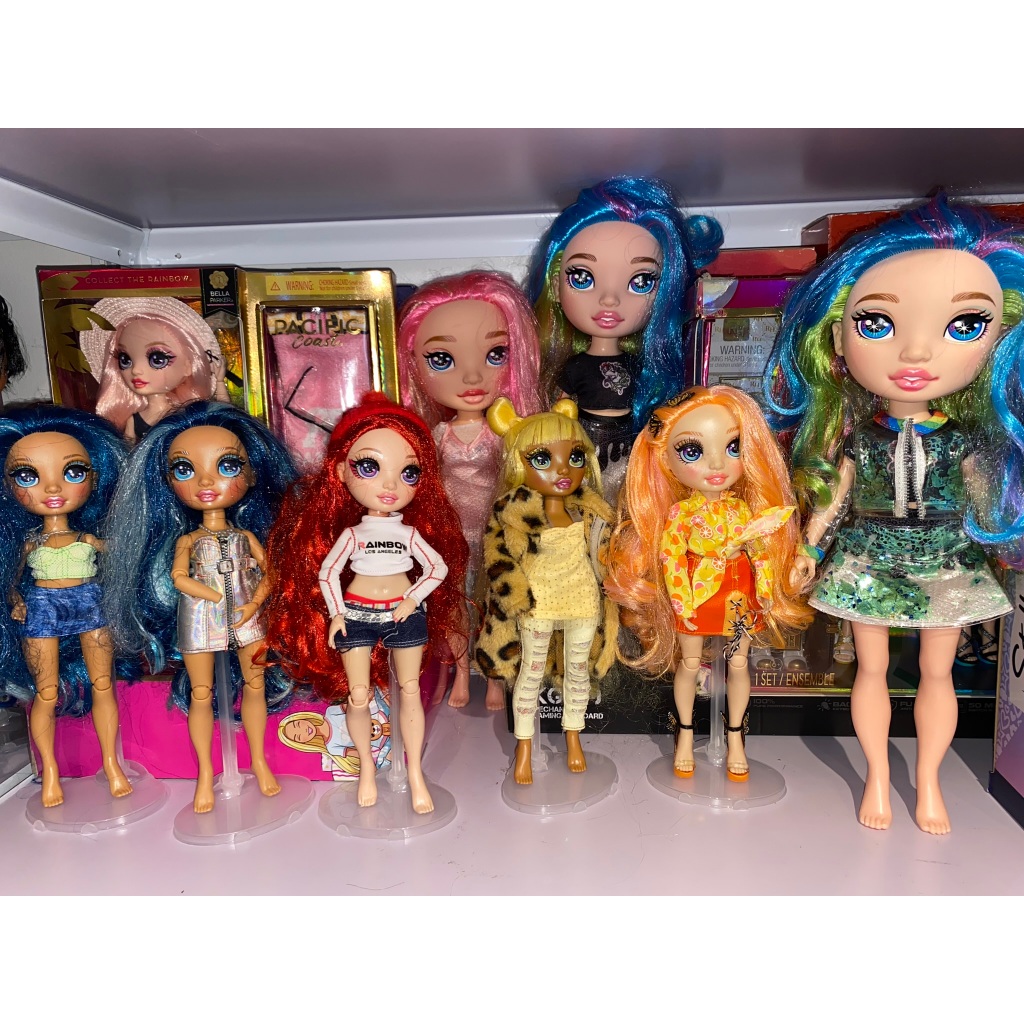 Bundle Rainbow High Preloved Dolls 8 pcs | Shopee Philippines