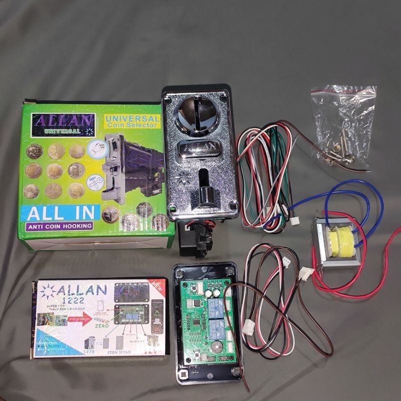 Allan 1238A-Pro Universal Coin Collector Allan 1222 Super Neg Timer ...