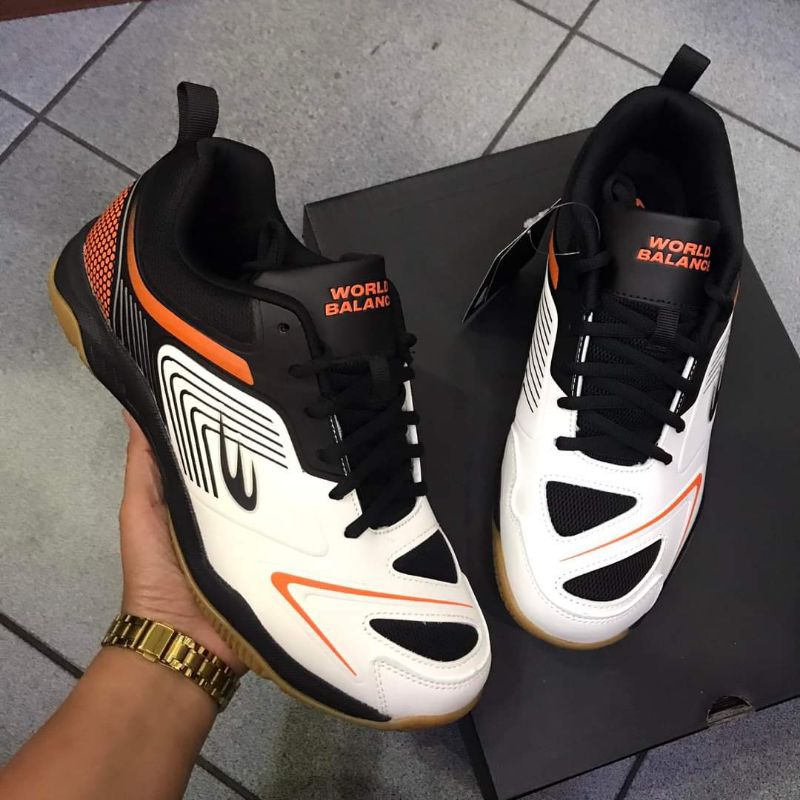 World Balance DROP SHOT Men's Badminton Shoes | Shopee Philippines