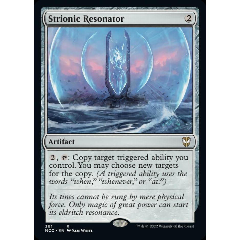 MTG Singles: Strionic Resonator NM Colorless NCC Streets of New Capenna ...