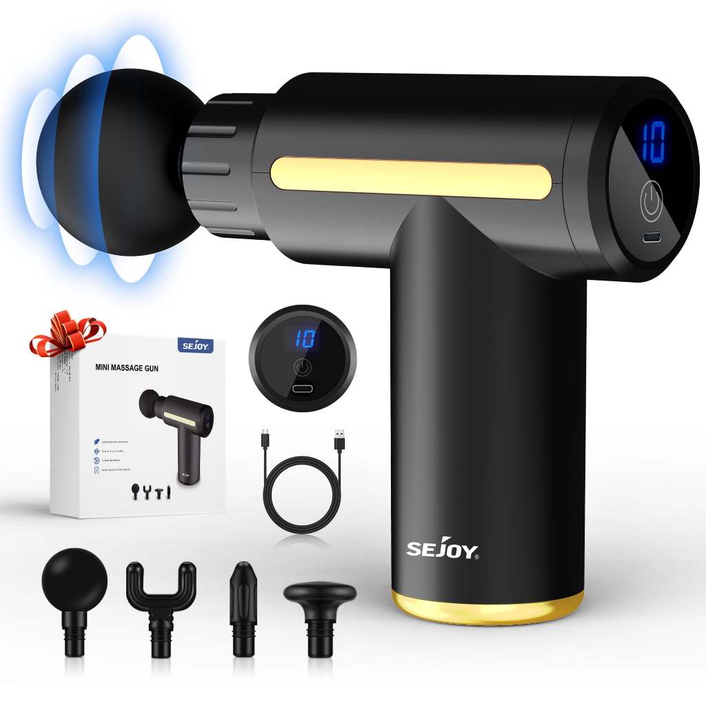 Electric Massager Handheld Muscle Massage Gun Portable Massaging Gun