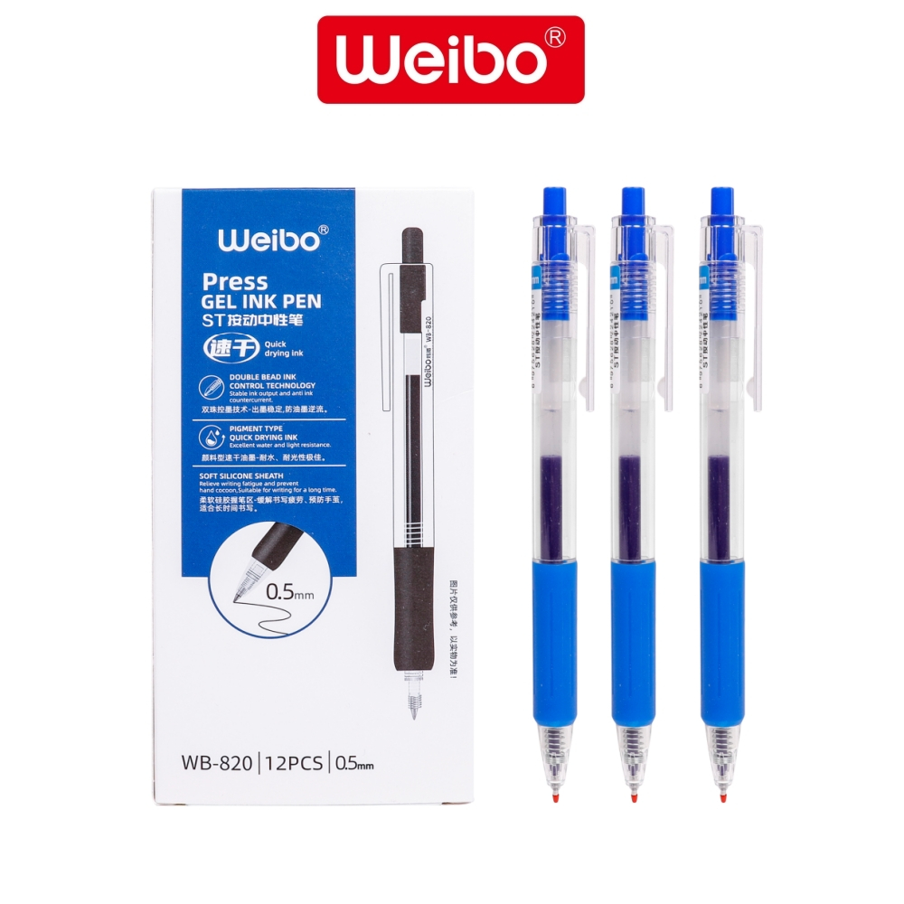 WEIBO WB-820 HIGH QUALITY GEL PEN | Shopee Philippines