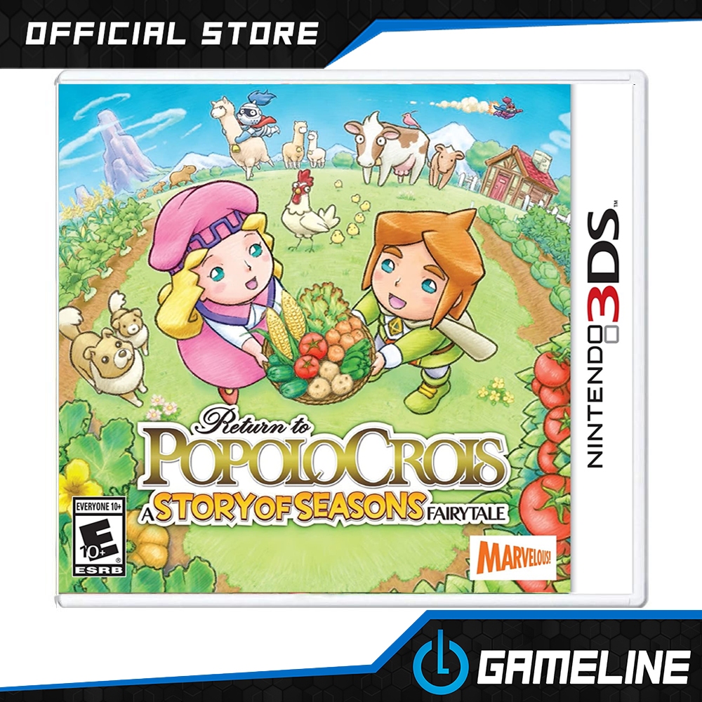 Nintendo 3DS Return to Popolocrois A Story of Seasons Fairy Tale (US ...