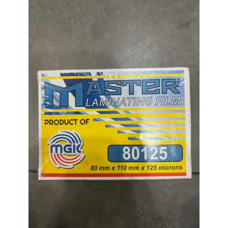 Master Laminating Films 80125 | Shopee Philippines