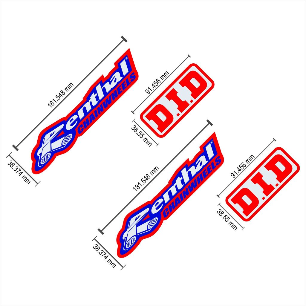 Production Bikes Swing Arm Graphics kit Sticker Decal | Shopee Philippines