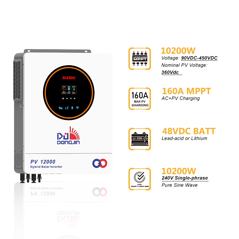 DongJin Power 10200W 48V on-grid /off-grid Hybrid Inverter Off Grid ...