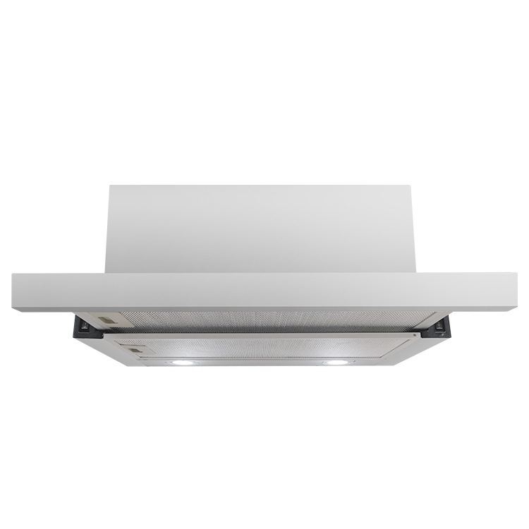 Telescopic range hood Wall Mounted Rangehood Gray/Stainless 60CM range ...