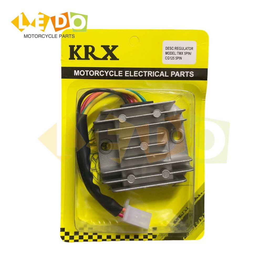 MOTORCYCLE KRX REGULATOR TMX 5PIN/CG125 5PIN | Shopee Philippines