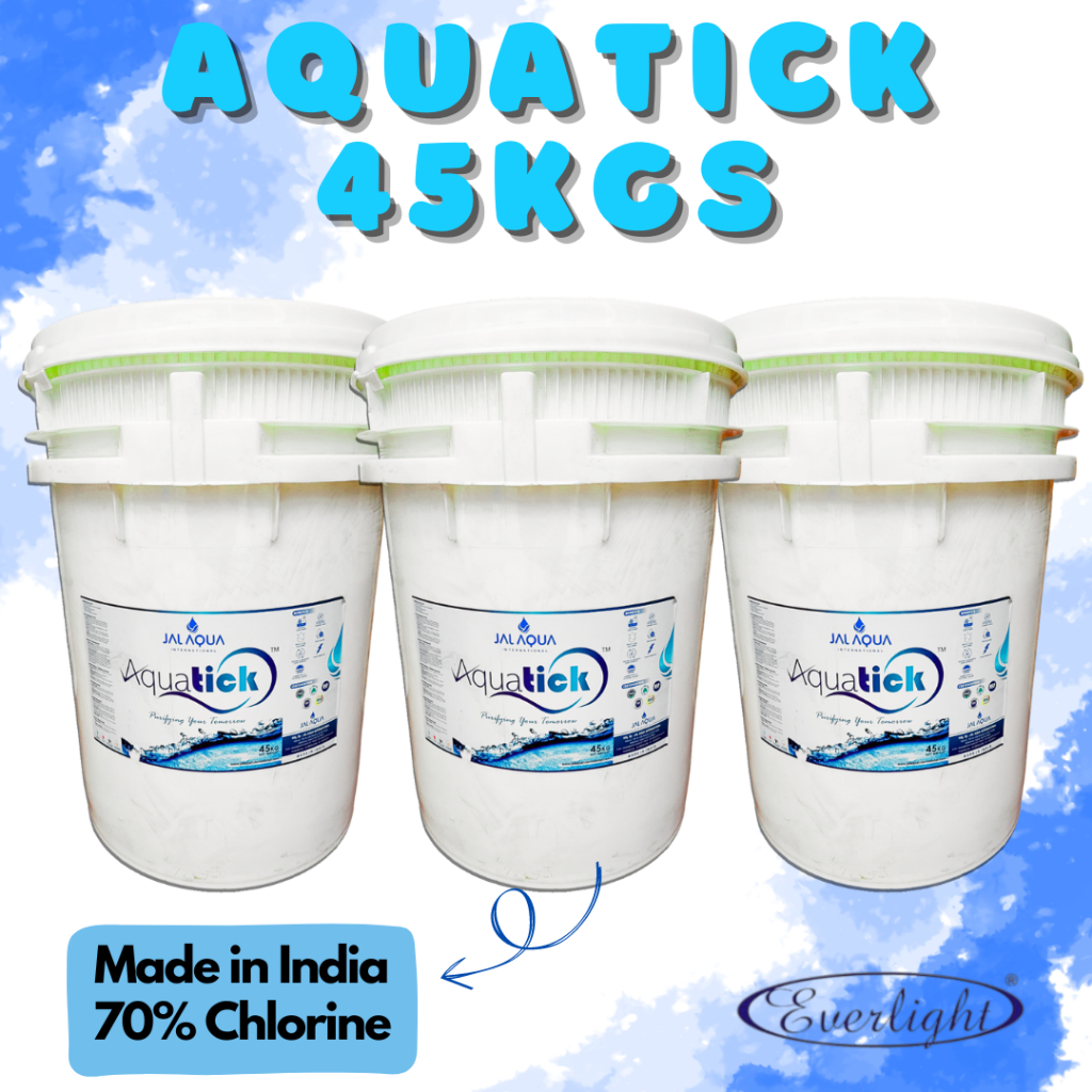 45kgs Aquatick 70% (India Chlorine) by Everlight | Shopee Philippines